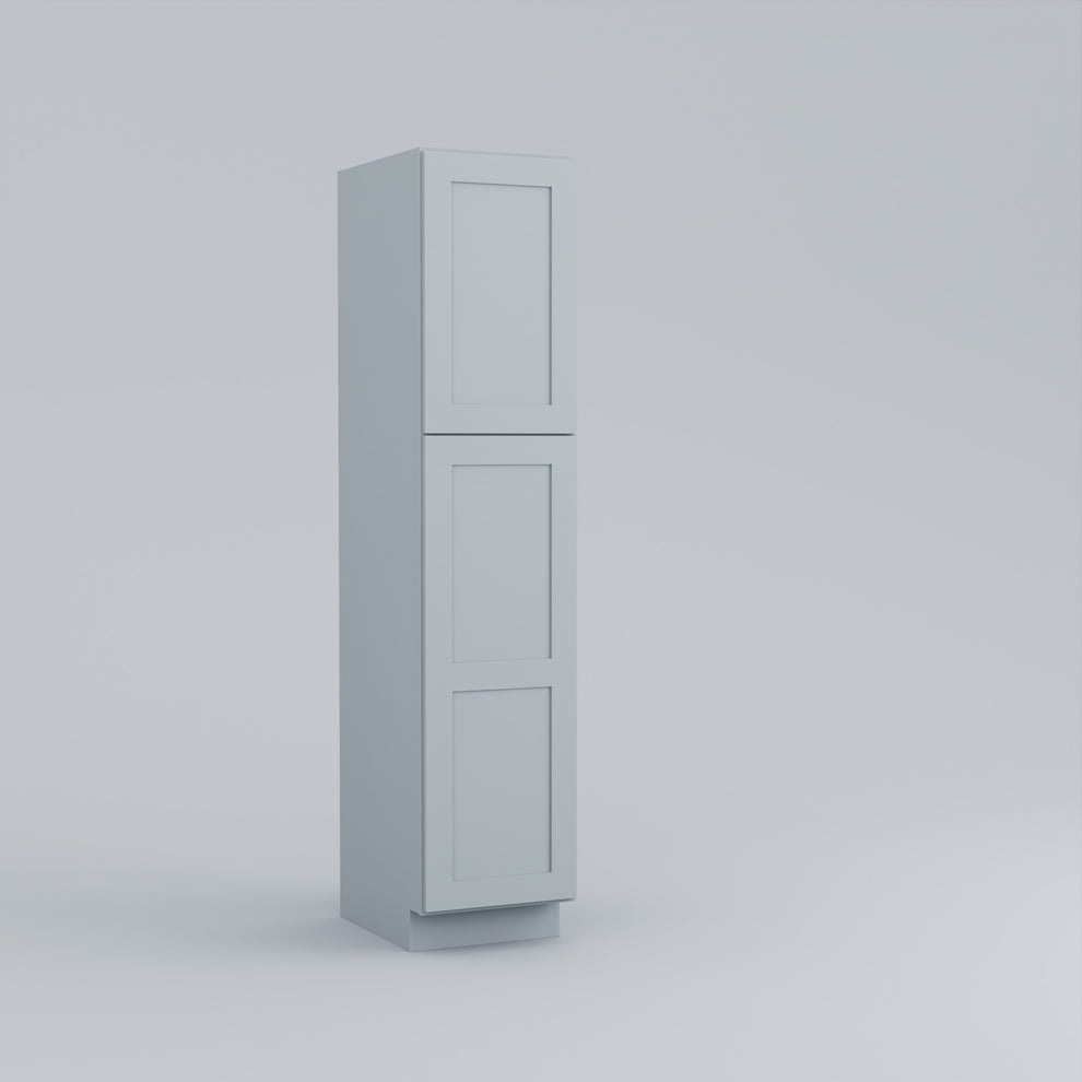 Shaker Standard Utility Tall Pantry Cabinet 24" D + Two Skin Panels – Lanae