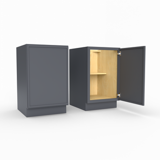 Slim Frame Shaker Full Height Door Base Cabinet / Sink Base Cabinet 34 ...