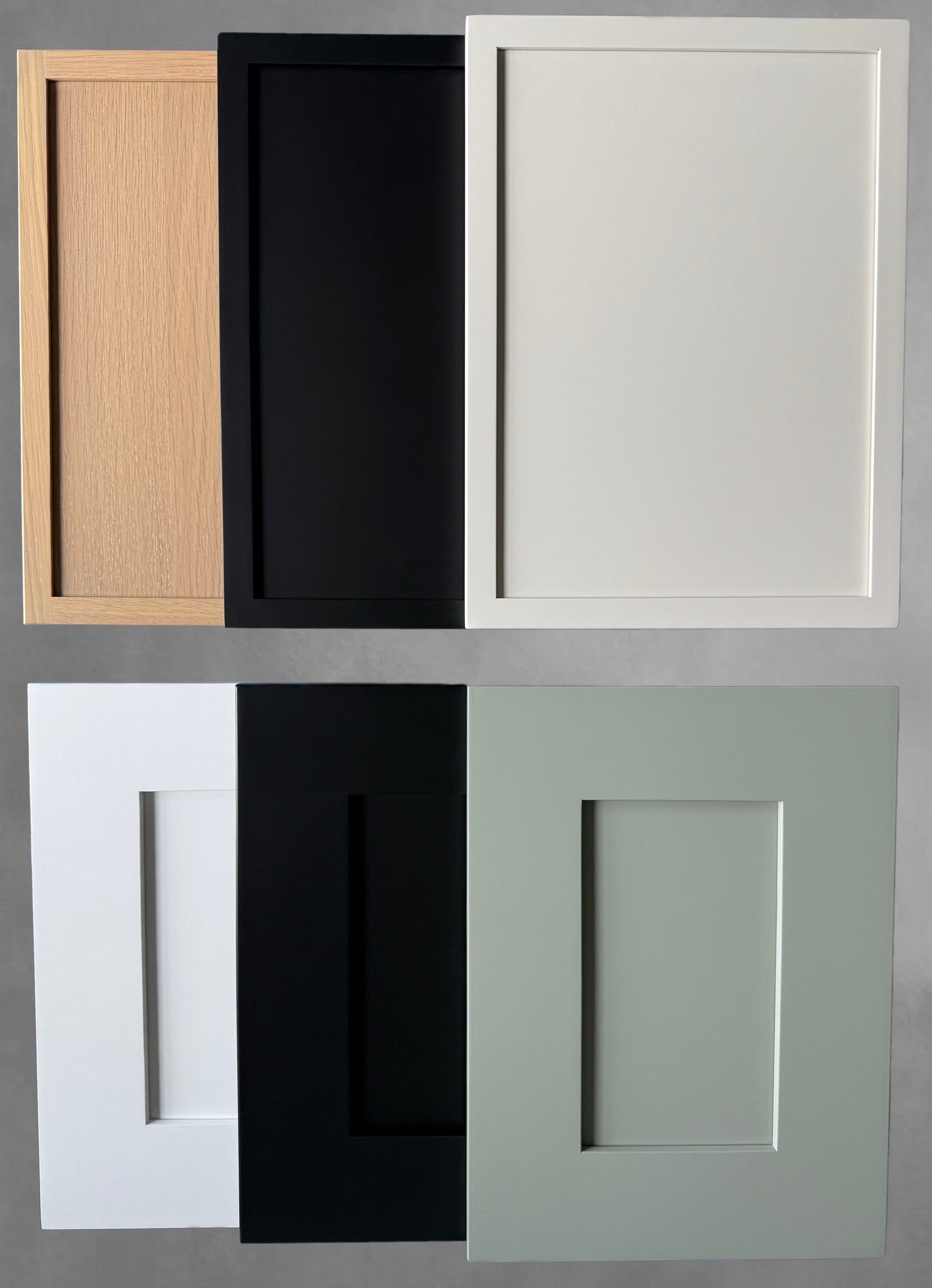 Lanae Cabinetry Shaker and Slim Frame Shaker Full Size Sample Door