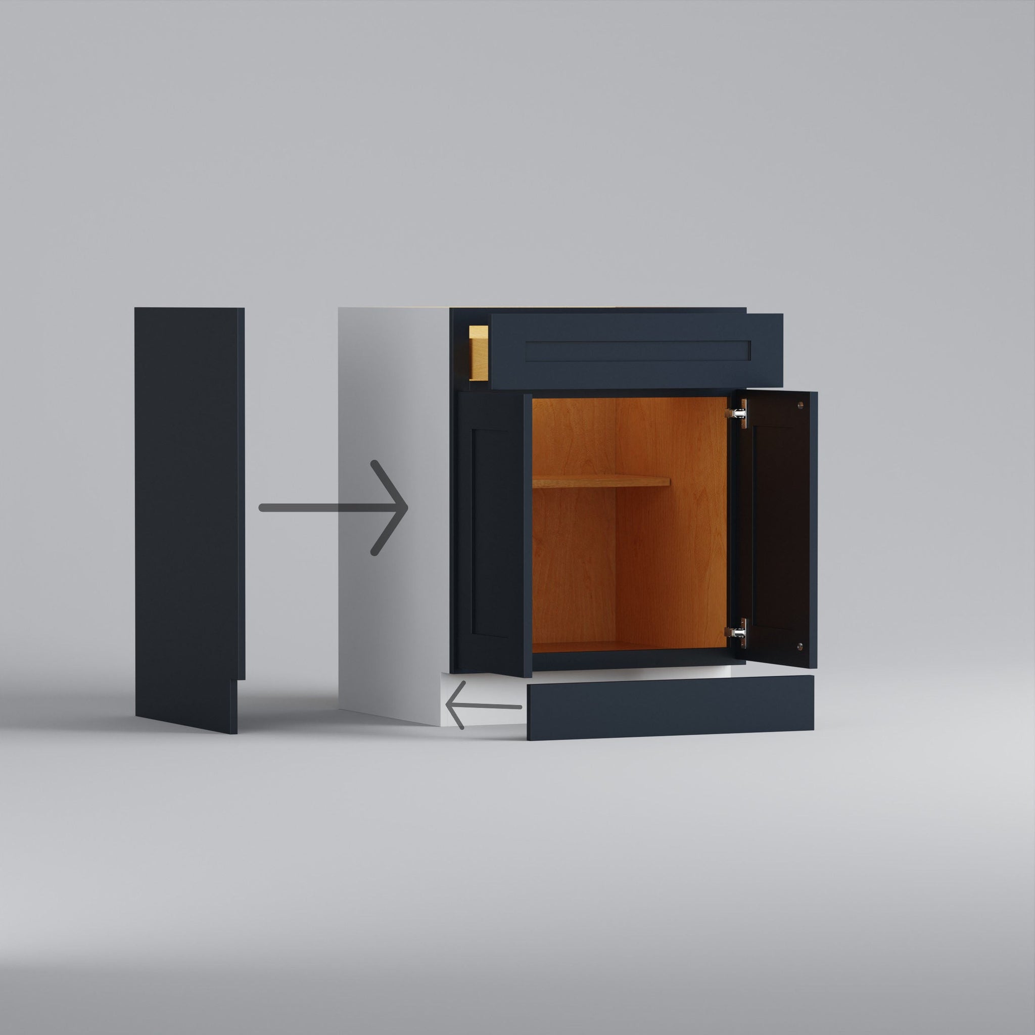 Base Skin Panel for Standard Base Cabinets and Vanities – Lanae