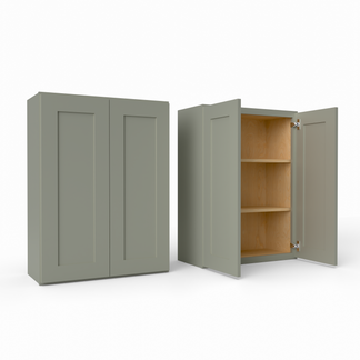 Shaker 30” H x 24” D Bridge / Over Fridge Wall Cabinet – Lanae